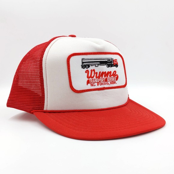Vintage | Accessories | Vintage Wynne Transport Service Snapback ...
